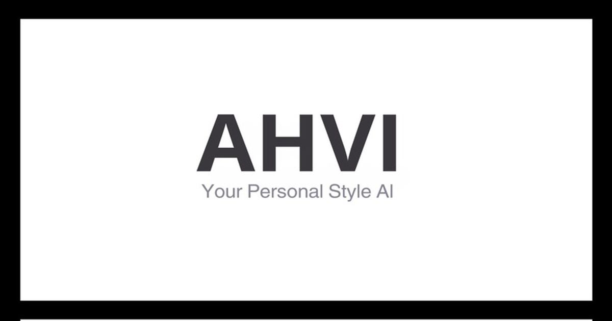 AHVI : YOUR PERSONAL STYLE AI